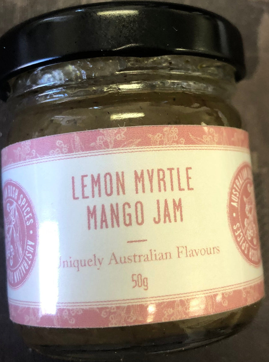 Bush Spices Lemon Myrtle Mango JAM - Australian Jam - Bush Spices USA ...