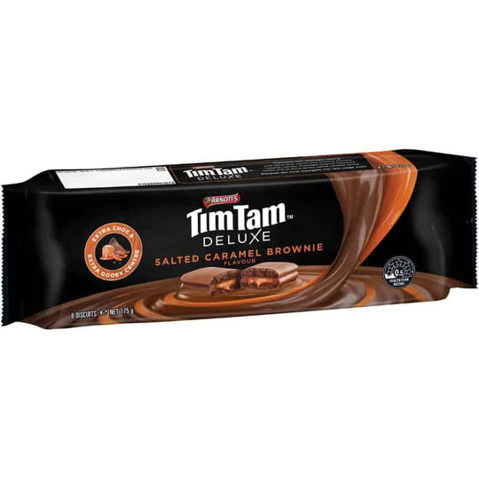 Arnott's Tim Tam Salted Caramel Brownie - Australian Tim Tam Cookie USA ...