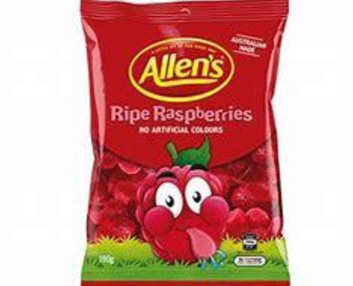 Allen's Ripe Raspberries - Allen's Lollies - Allen's Candy USA – Aussie ...