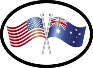 Australian Friendship Flag Sticker - Aussie Sticker USA – Aussie Food ...