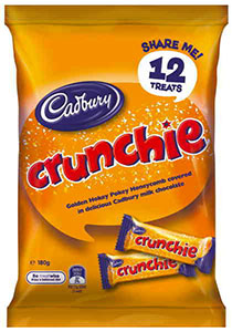Cadbury Crunchie Share Pack - Australian Chocolate - Crunchie USA ...