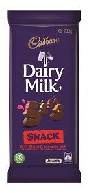 Cadbury Dairy Milk Snack Block - Australian Chocolate - Cadbury ...